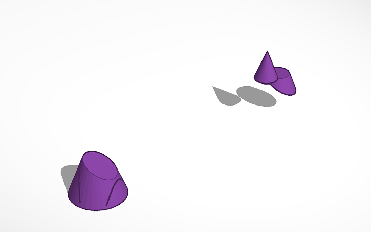 3d Design Conic Section Tinkercad 
