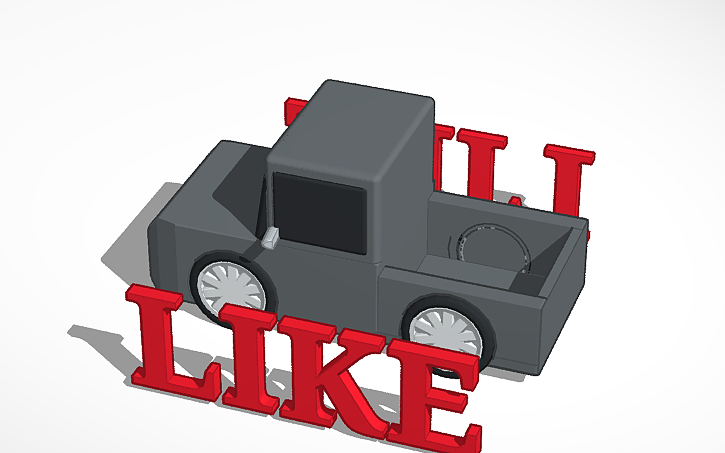 3D design vehicle | Tinkercad