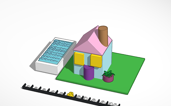 3d Design Upper And Lower Hide N Seek Tinkercad