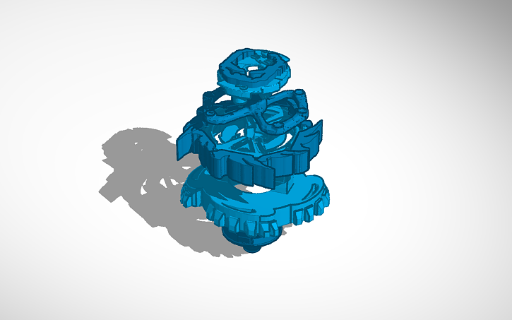 3D design titan godzilla gt beyblade burst some didnt make - Tinkercad