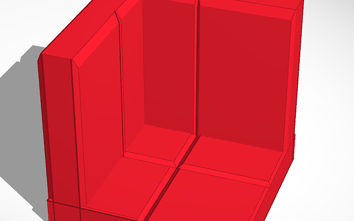 3D design 2x2 Corner | Tinkercad