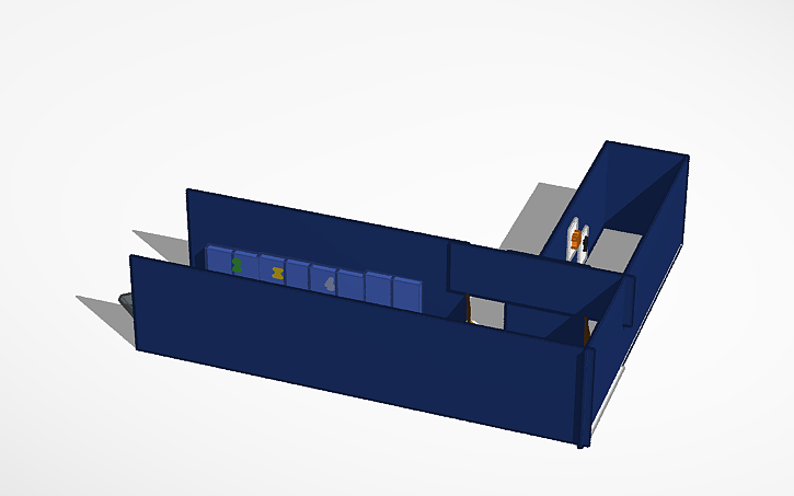 3D design Hallway - Tinkercad