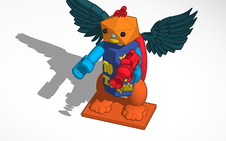 3D design Trab final Superheroe | Tinkercad