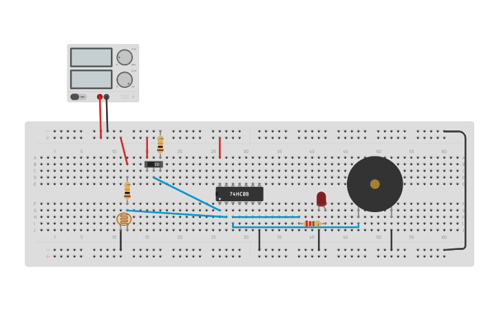 Circuit design buzzer | Tinkercad