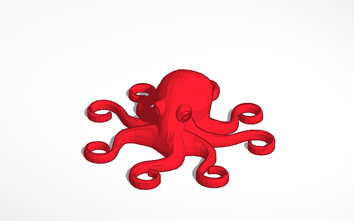 3D design Octopus - Tinkercad