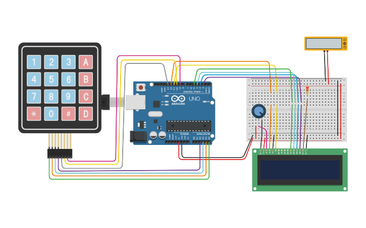 Circuit design Calculadora | Tinkercad