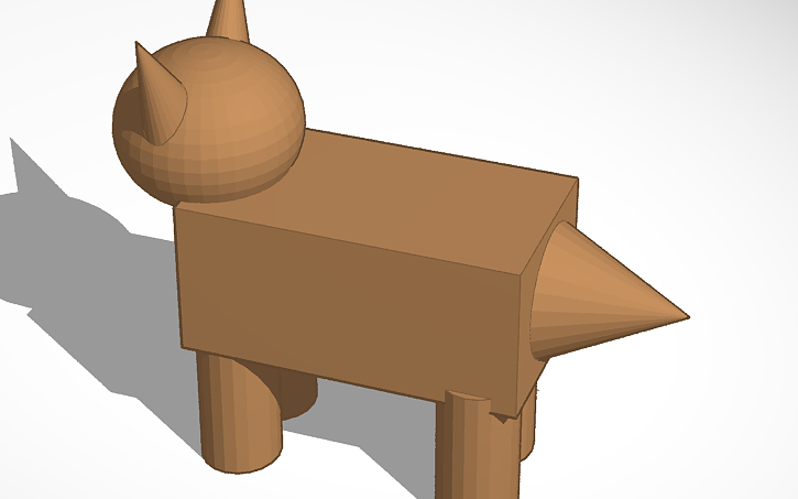 3D design Cow | Tinkercad