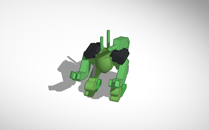3D design mech - Tinkercad
