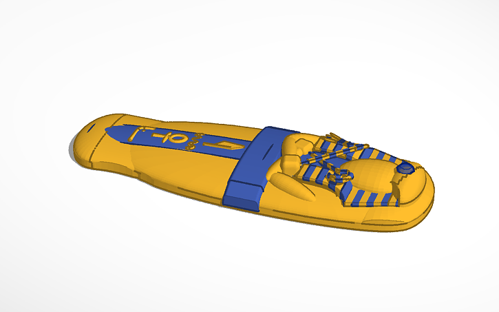 3D design Tutankhamen (King Tut) - Tinkercad