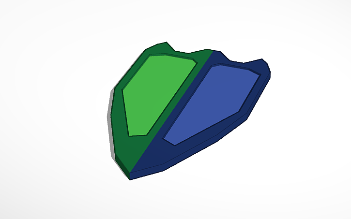 3D design shield - Tinkercad