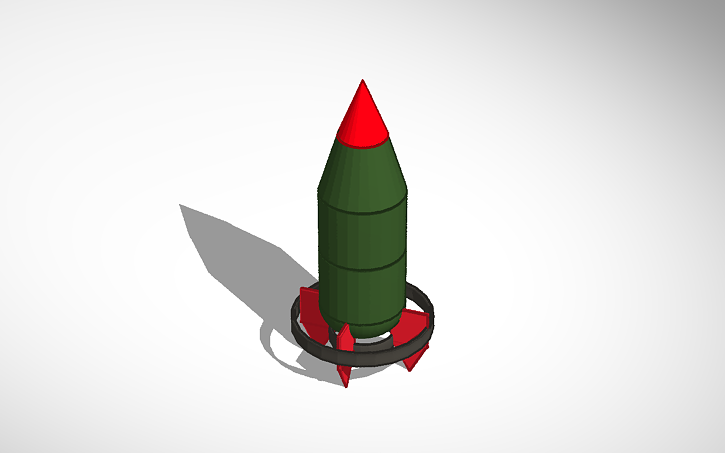 3D design nuke - Tinkercad