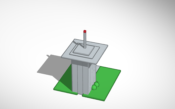 3D design Sky scraper - Tinkercad