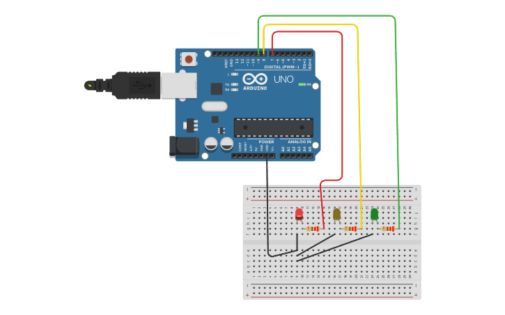 Circuit design practica 2 - Tinkercad