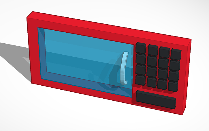 3D design Microwave Oven | Tinkercad