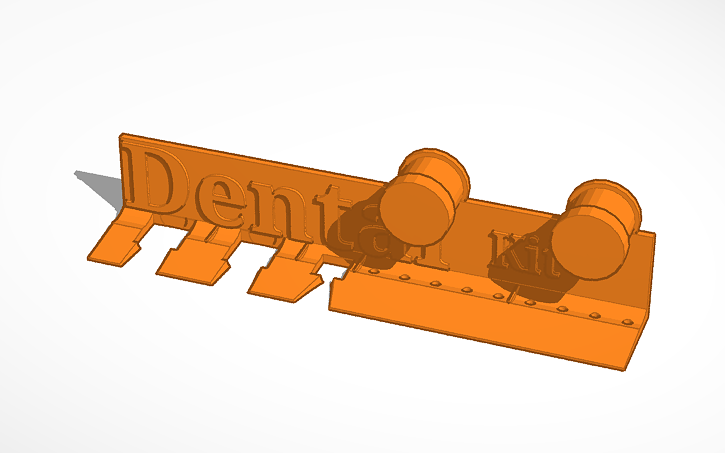 3D design DENTAL KIT | Tinkercad