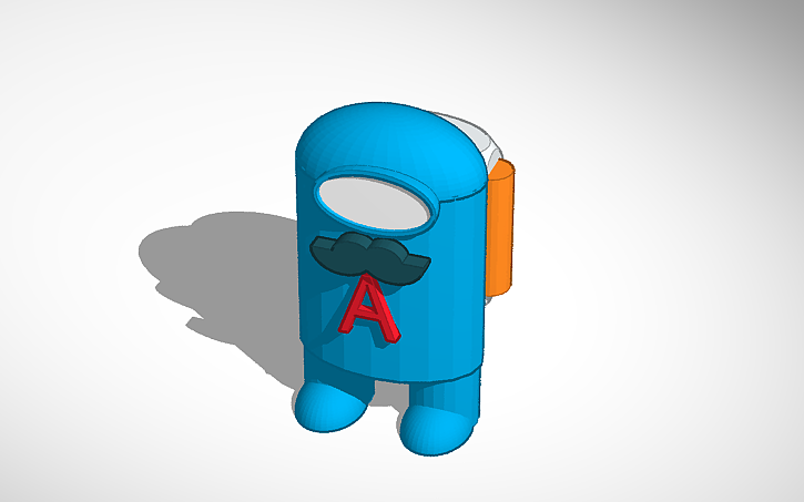 3D design Among Us A - Tinkercad