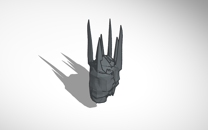 3D design Sauron - Tinkercad