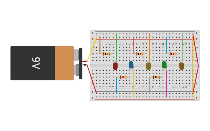 Circuit design Parallel Circuit | Tinkercad