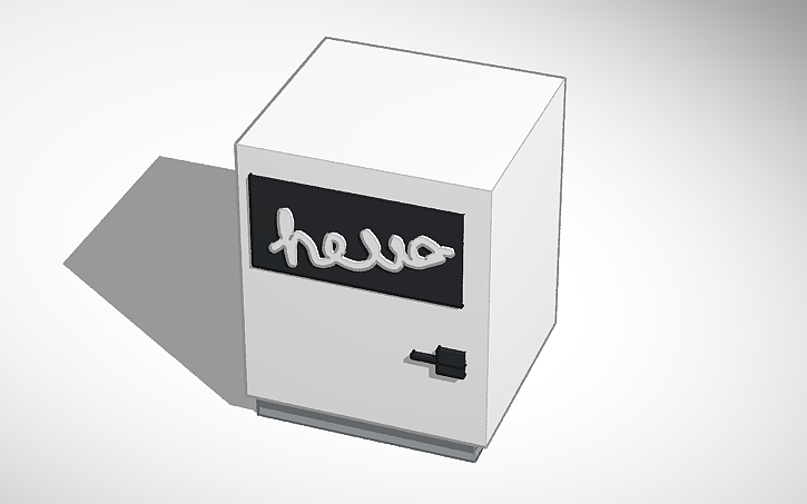 3D design Old Macintosh | Tinkercad