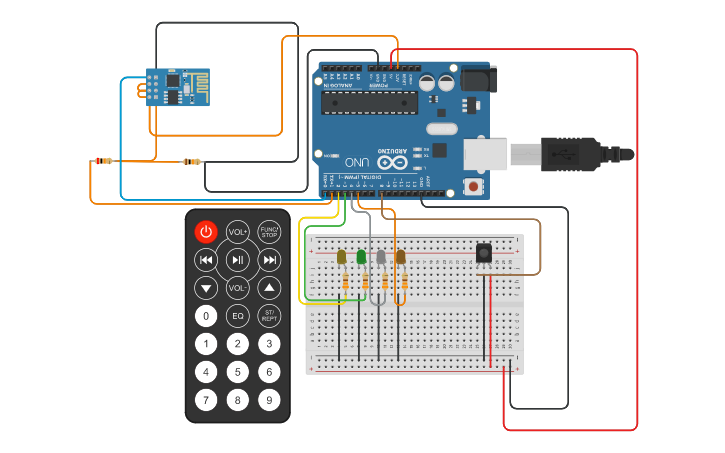 Circuit Design Lab08 Tinkercad Thingspeak Tinkercad