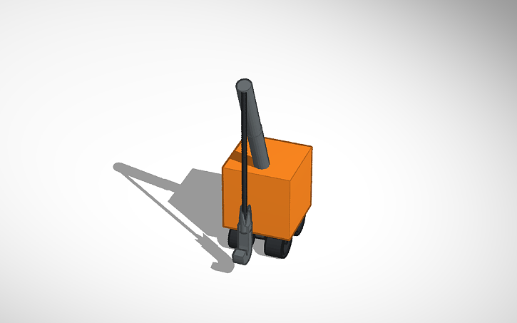 3D design grua - Tinkercad