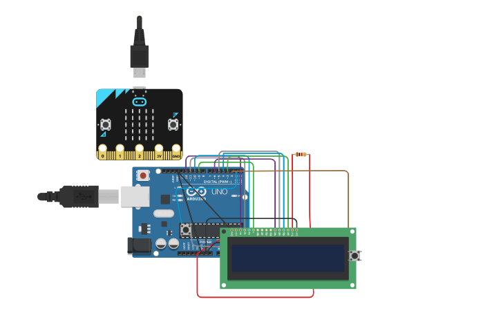 Circuit design Running man - Tinkercad