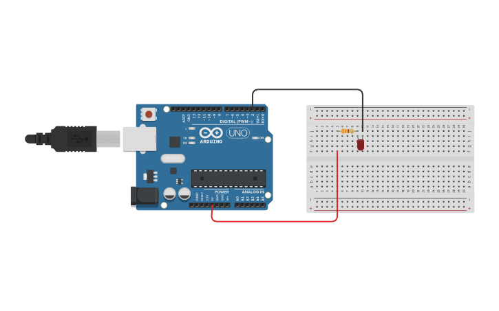 Circuit Design Blink Led Basic Atmega328arduino Uno Using Pure C Tinkercad 4814