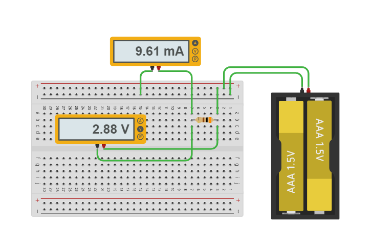 Circuit design Eletronica #02 - Medições com Amperímetro e Voltímetro ...