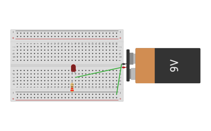 Circuit Design Светодиод Tinkercad