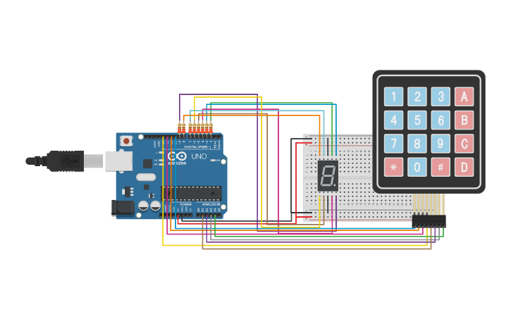 Circuit design Magnificent Turing-Leelo | Tinkercad