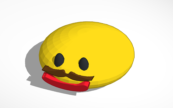 3D design Smiley Face | Tinkercad