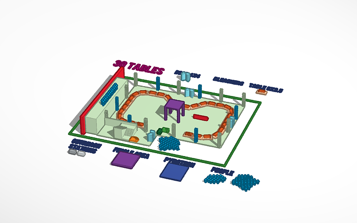 3D design 2017 Layout of Herb Young: Only Chain reaction, no viewing ...