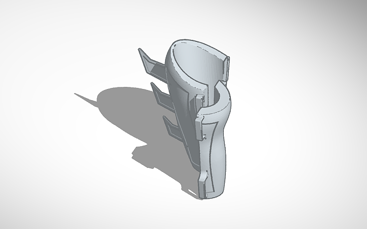 3D design batman gauntlet front and back | Tinkercad