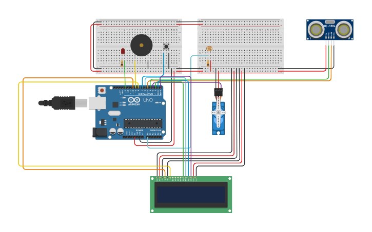 Circuit design Aeds Alert Final - Tinkercad