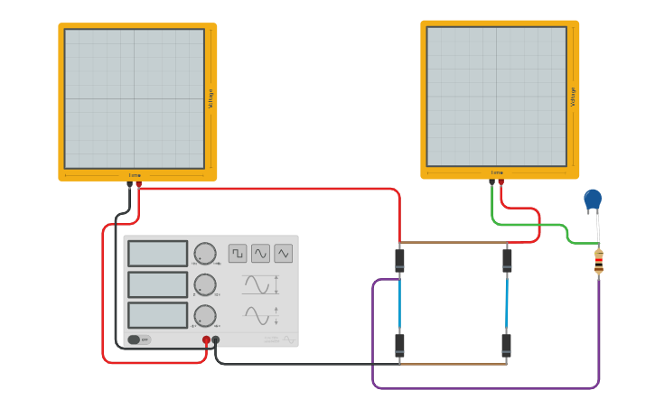 Circuit design Electronic_Simple Bridge Rectifier Circuit_4_Period ...