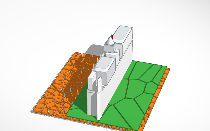 3D design Copy of palacio real de madrid por alicia núñez - Tinkercad
