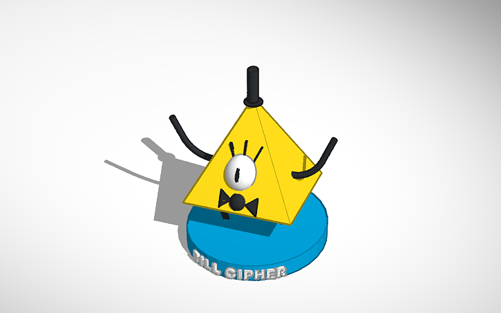 3D design BILL CIPHER | Tinkercad