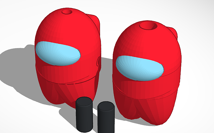 3D design Among Us 5mm Weaponizer - Tinkercad