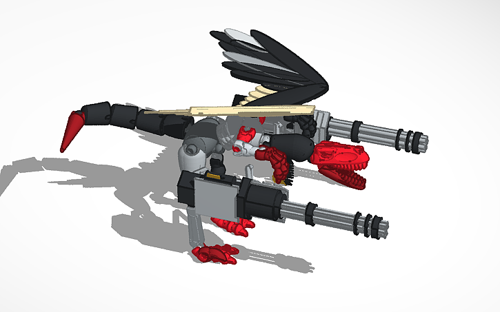 3D design demon dino | Tinkercad