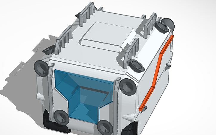 3D design Future Bus | Tinkercad