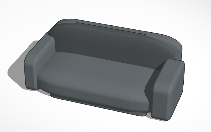 3D design Sofa - Tinkercad