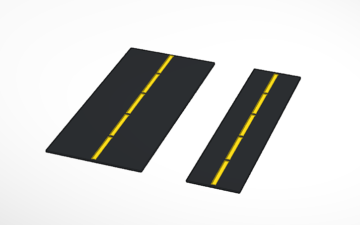3D design road - Tinkercad