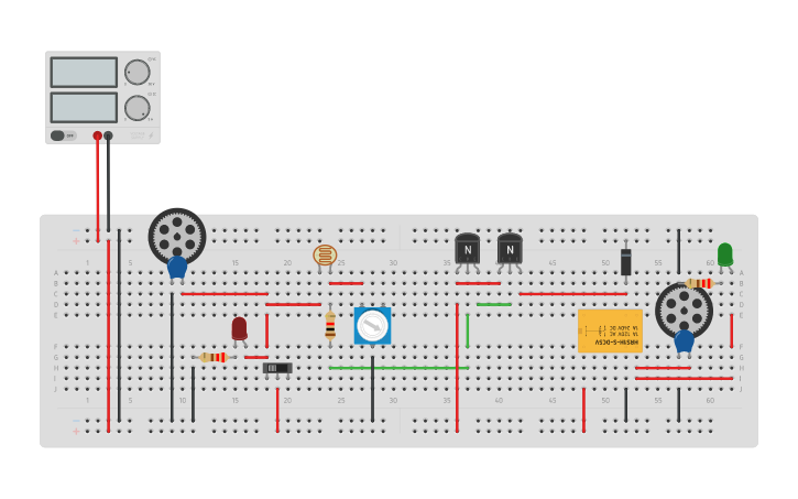 Circuit design ROBOT 2 - Tinkercad