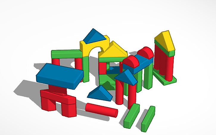 3D design Copy of Tinkercad Blocks | Tinkercad