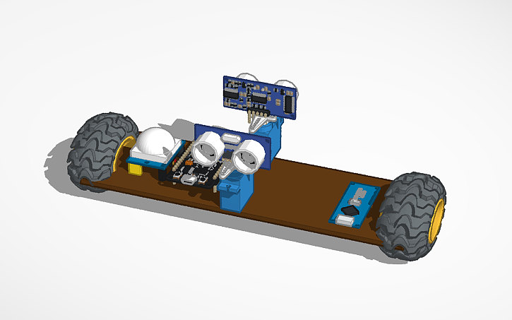3D design car - Tinkercad