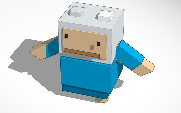 3D design Finn the human - Tinkercad
