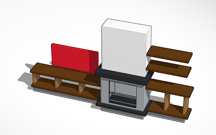 3D design Chimenea - Tinkercad