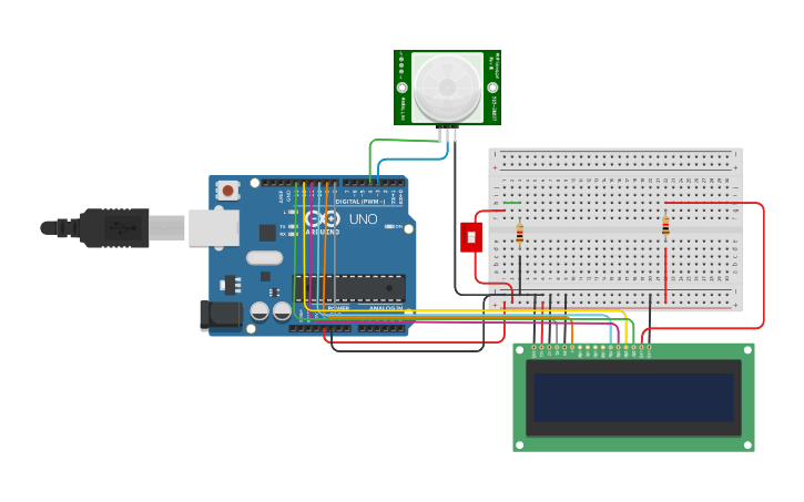 Circuit design Projeto 2 | Tinkercad