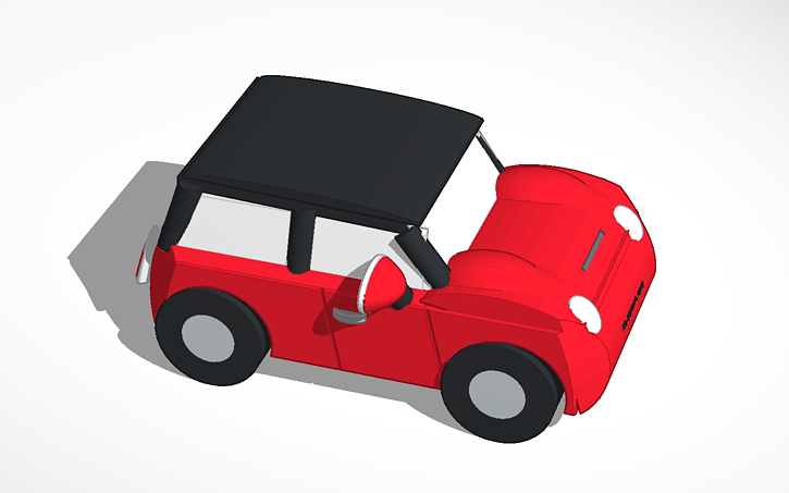 3D design Copy of Mini Cooper (Original) - Tinkercad