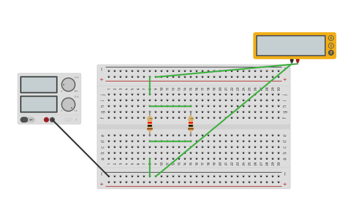 Circuit design Challenge 3 Circuit 1 - Tinkercad